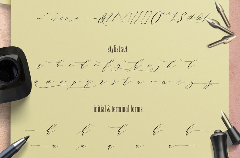 Melika Letter — Jroh Creative Type Foundry