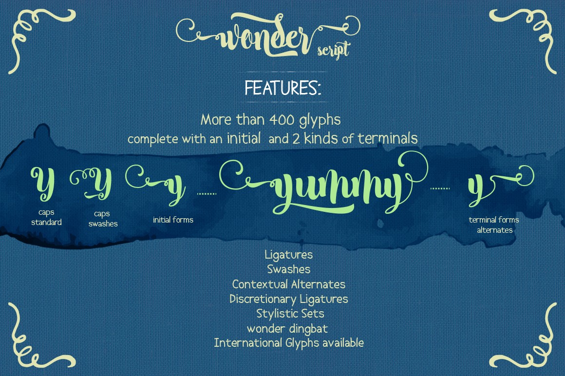 Wonder Script — Jroh Creative Type Foundry